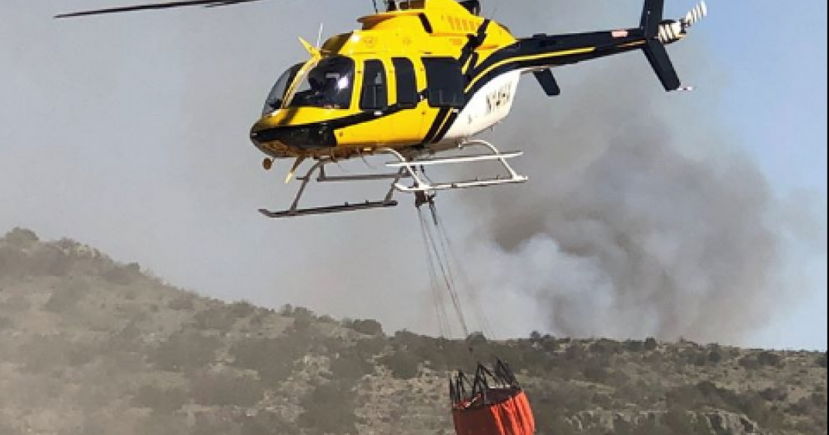 Crews Continue Fighting Huge Holcombe Road Wildfire