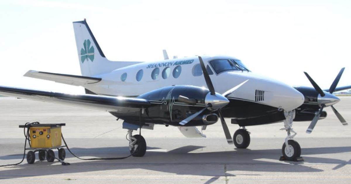Shannon Health System Debuts Air-Med 2 Airplane