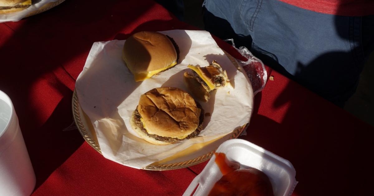 New Champion Crowned at Friday's Cheeseburger Eating Contest