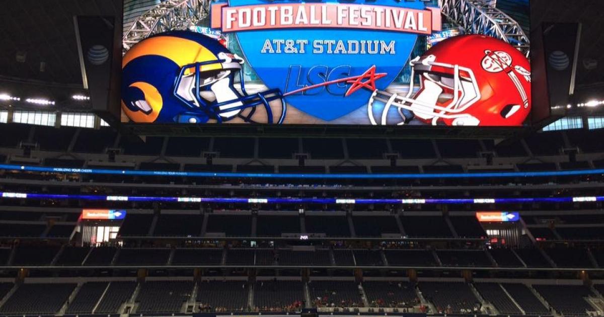 GALLERY: Angelo State University Rams Play at AT&T Stadium in Arlington
