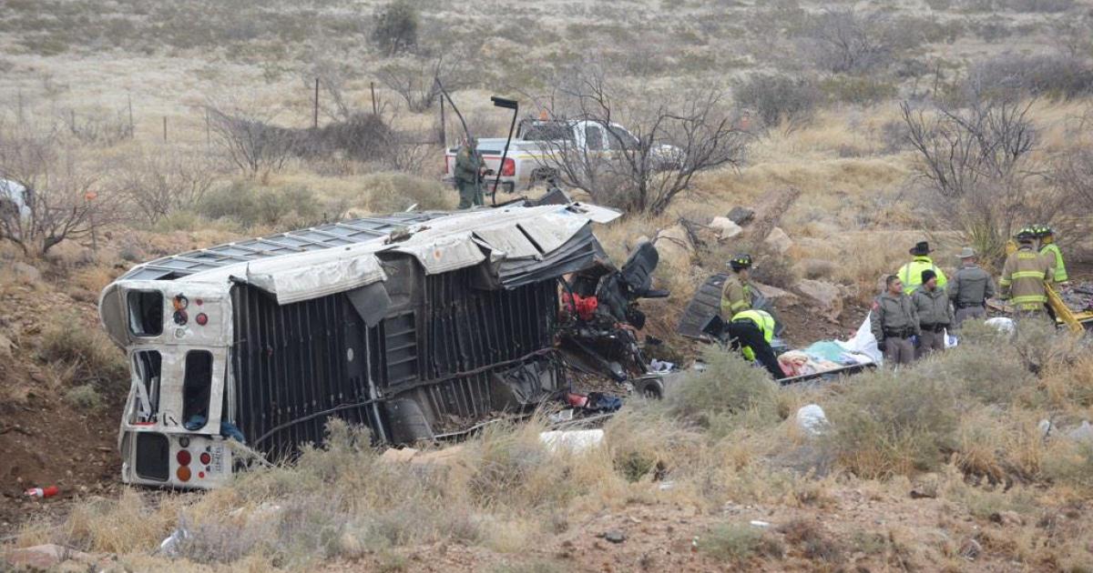 DPS: TDCJ Bus Lost Control on Ice