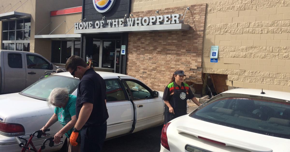 Burger King Crash Update: Man's Foot Slipped Off the Brake onto the Gas ...