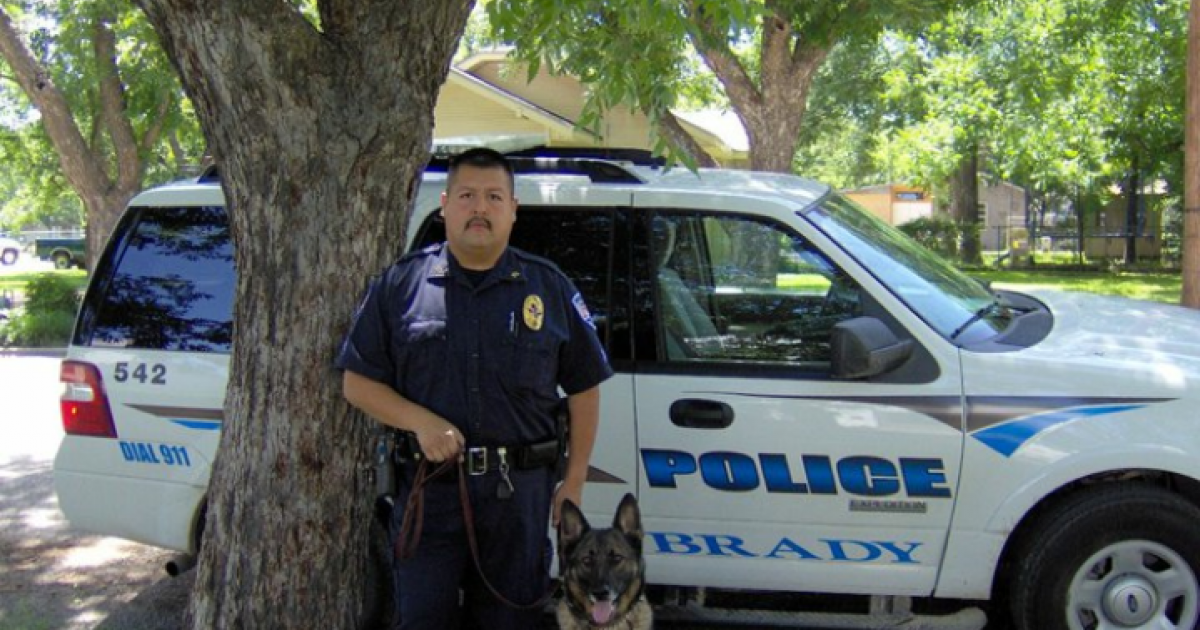 Brady Police Lose Loyal Retired K-9 Cara