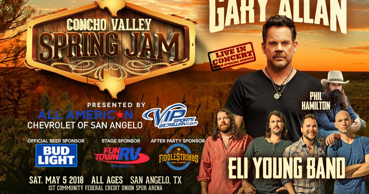 First Annual Concho Valley Spring Jam Bringing Big Names