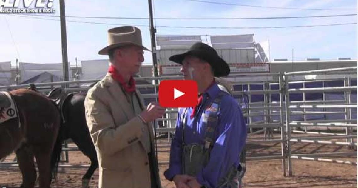 San Angelo Stock Show and Rodeo 2014 - Day 8 - Meet Bullfighter Cory Wall
