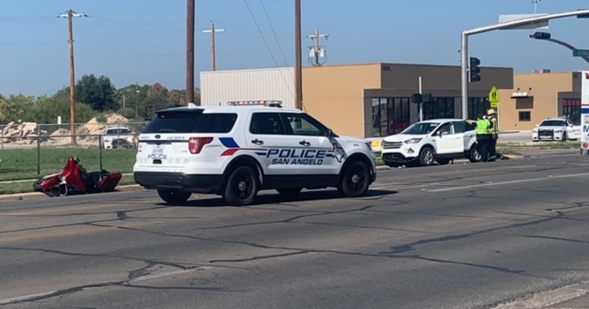 WATCH: Harley Crashes into SUV Shutting Down Sherwood Way