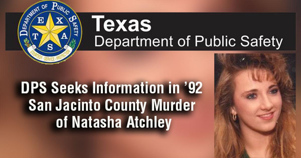 DPS Seeks Help in '92 Cold Case Murder