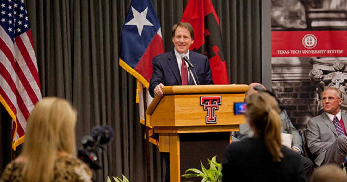 Texas Tech System Chancellor to Award Two ASU Profs in Person