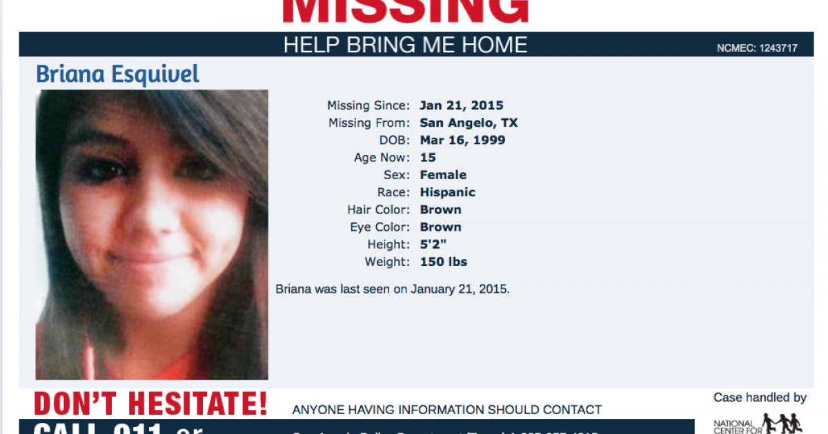 Police Seek Help Locating 15 Year Old Girl Missing Since Jan 21