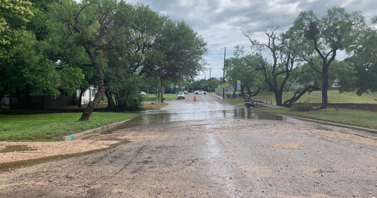 NWS: Street Flooding Friday in San Angelo