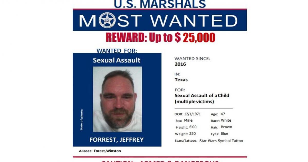 Former Abilene Youth Pastor Added to 15 Most Wanted List