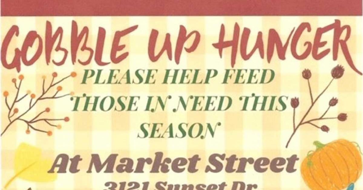 Help Make A Difference At The Gobble Up Hunger Food Drive