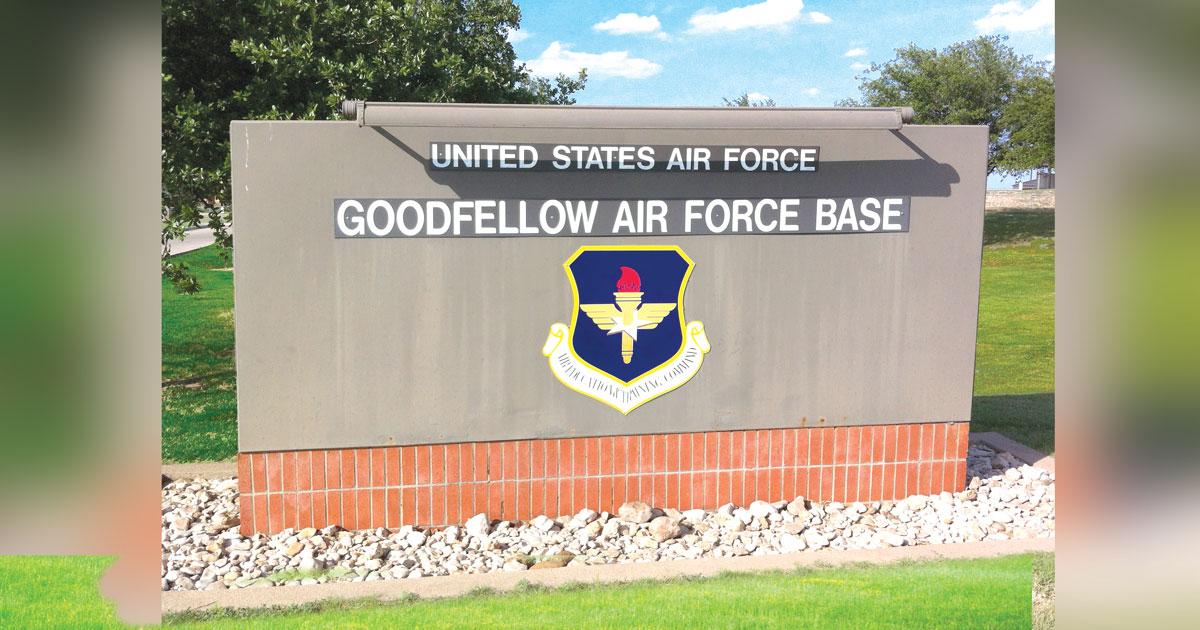 Goodfellow AFB Earns High Marks in Higher Command's Inspection