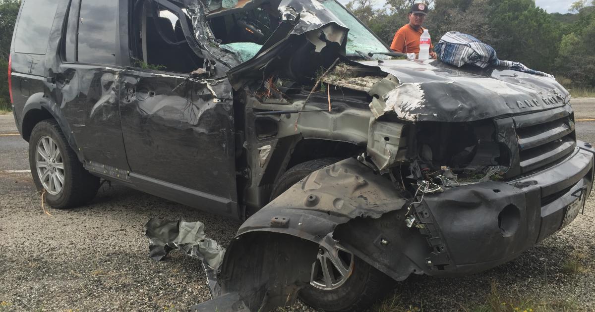 Land Rover Crashes After Driver Dozes Off on U.S. 277