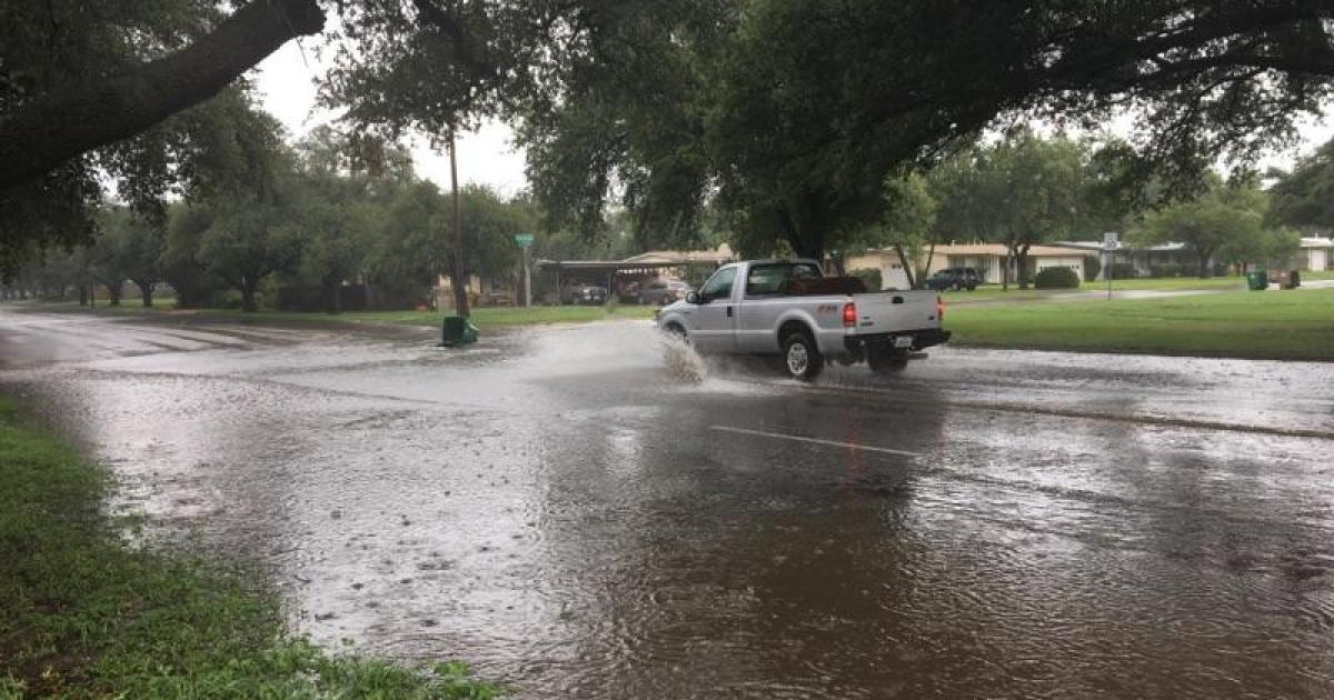 San Angelo Streets Flooding with Friday’s Rainfall