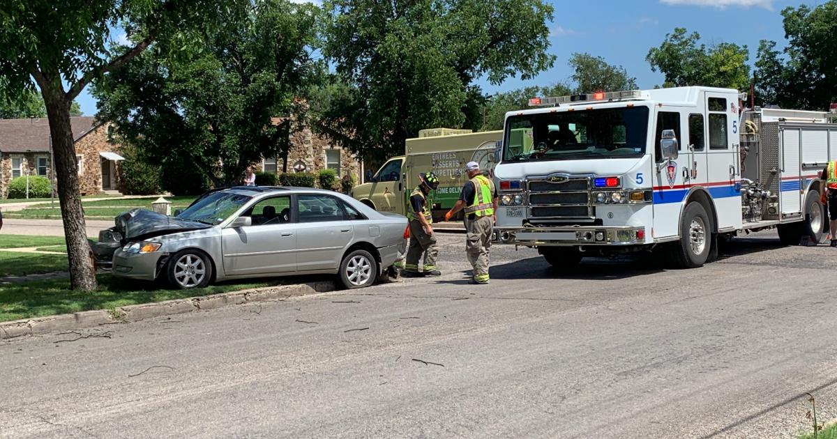 Toyota Collides with Schwan's Truck, Tree After Disregarding Stop Sign