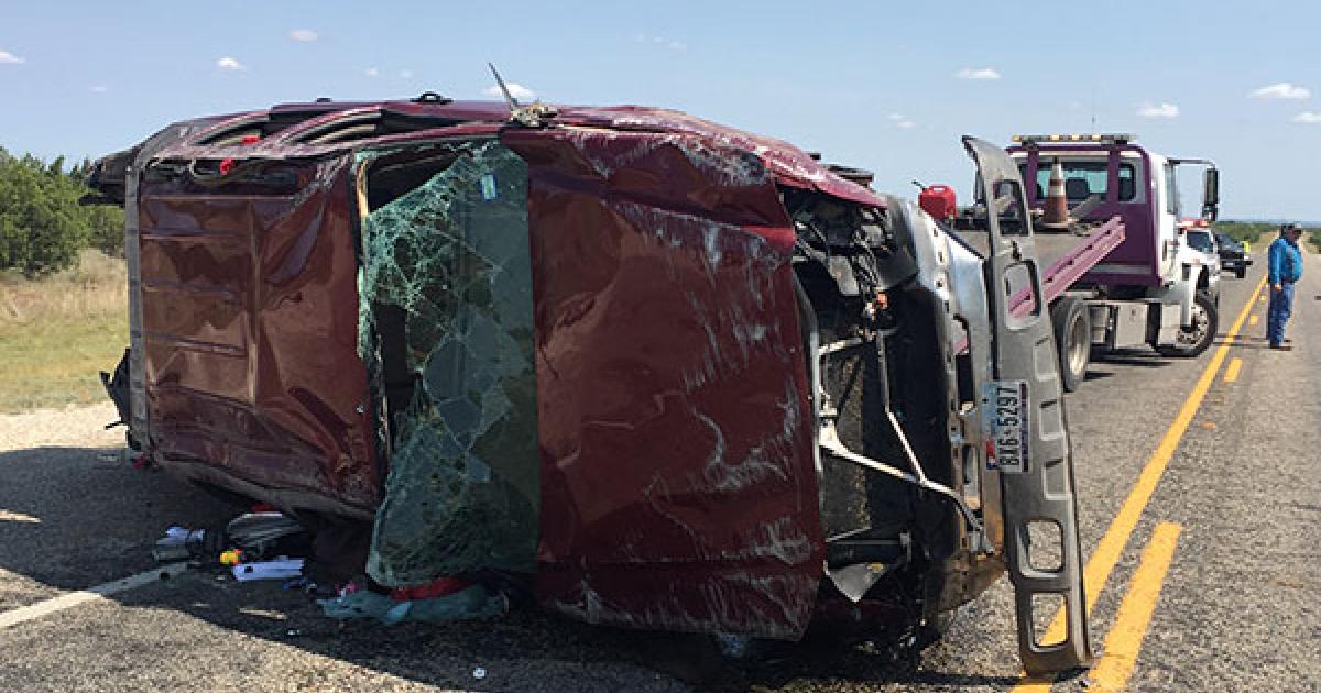 Trusty Old Chevy Truck Saves Driver in Multi-Turn Rollover Crash