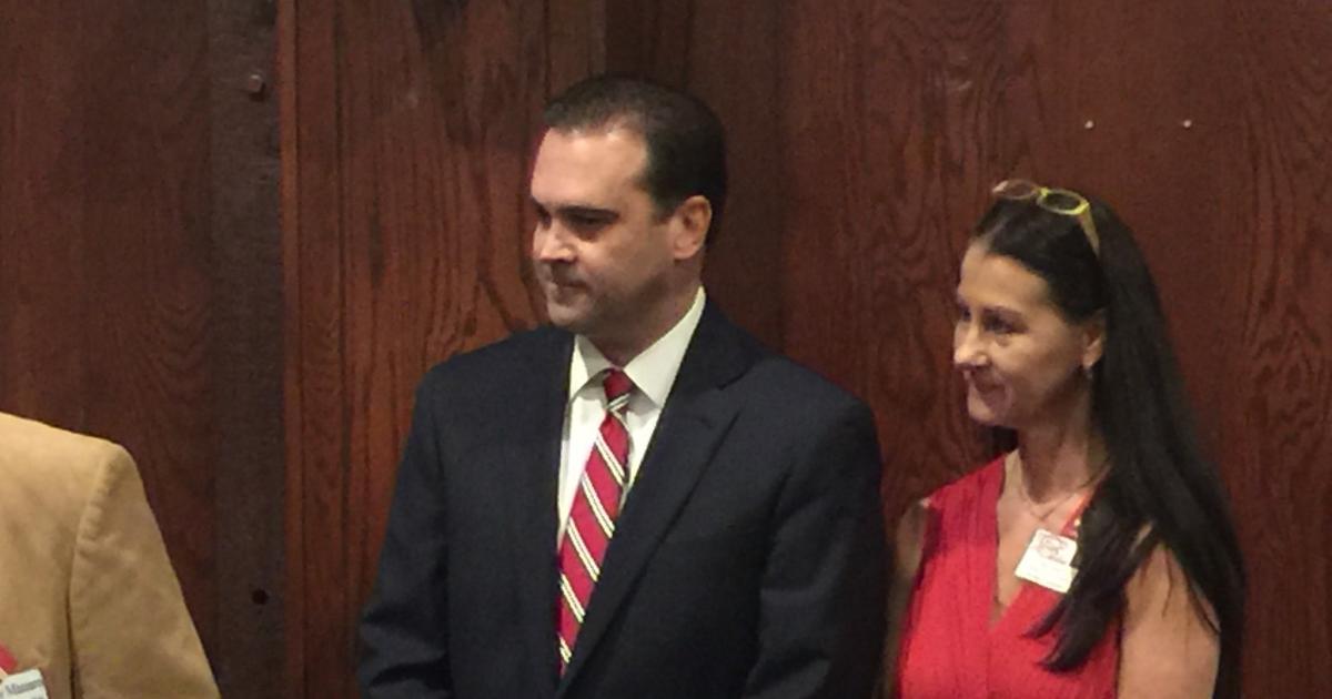 District Judge Brad Goodwin Honored at Pachyderm Luncheon