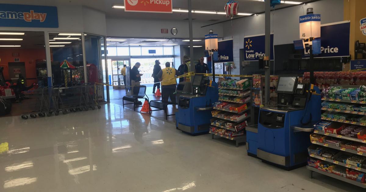 Walmart Reopens After Truck Drives Through its Aisles