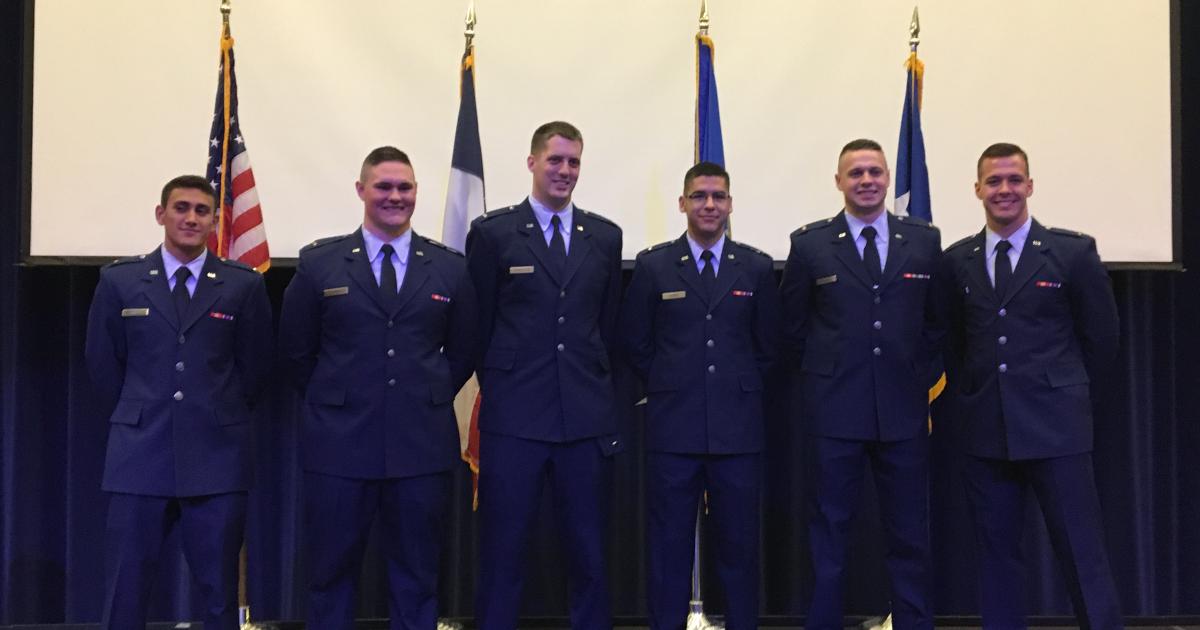 6 ASU Students Earn Commissions as Officers in The U.S. Air Force