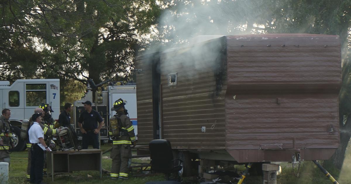Suspicious Fire Engulfs San Angelo RV Trailer