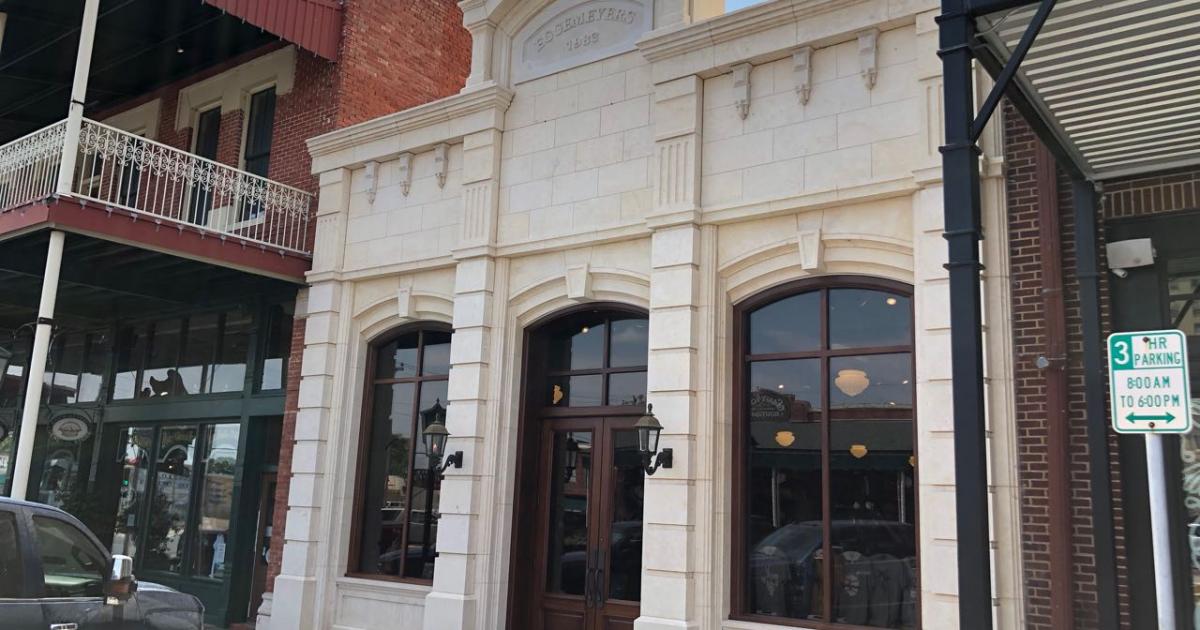 In San Angelo, Eggemeyer's Stone Storefront Recognized with National Award