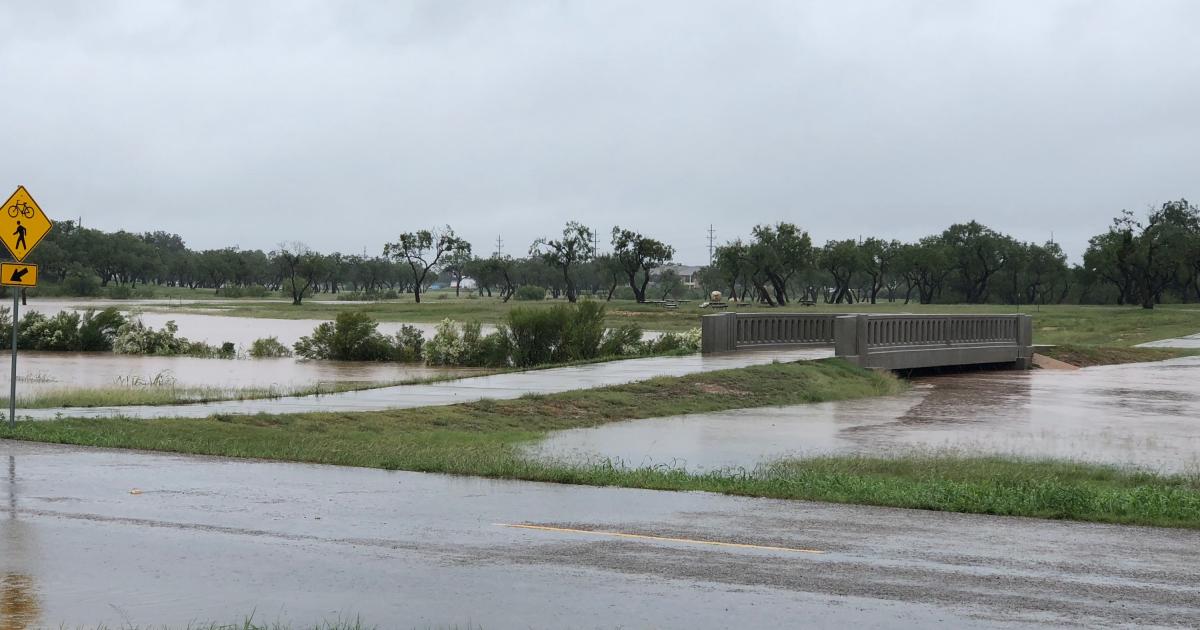 VIDEO: Flooding in San Angelo Area Wednesday