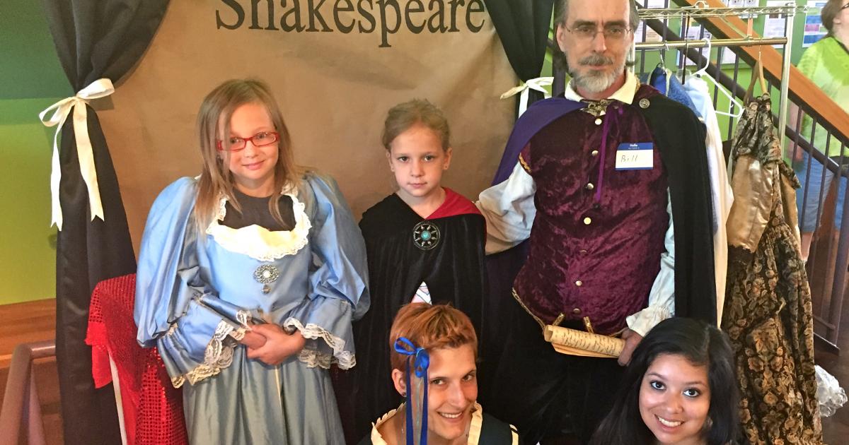Family Fun Day Educates Children on “The Bard”