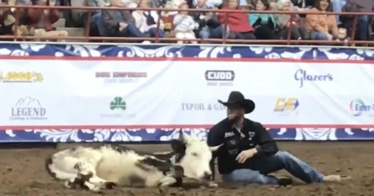 Steer Wrestler Jacob Talley Earns San Angelo Title
