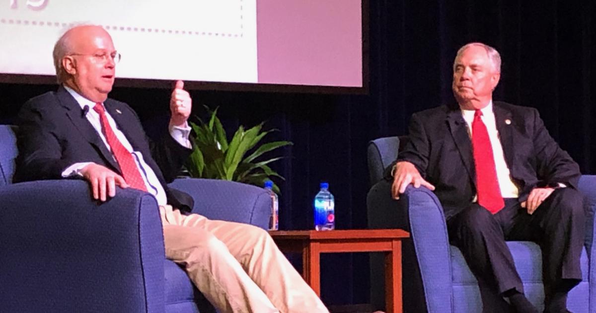 Karl 'the Architect' Rove Talks Politics in San Angelo Karl 'the Architect' Rove Talks Politics in San Angelo