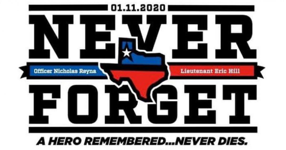 Lubbock Professional Police Association Honoring Fallen First Responders