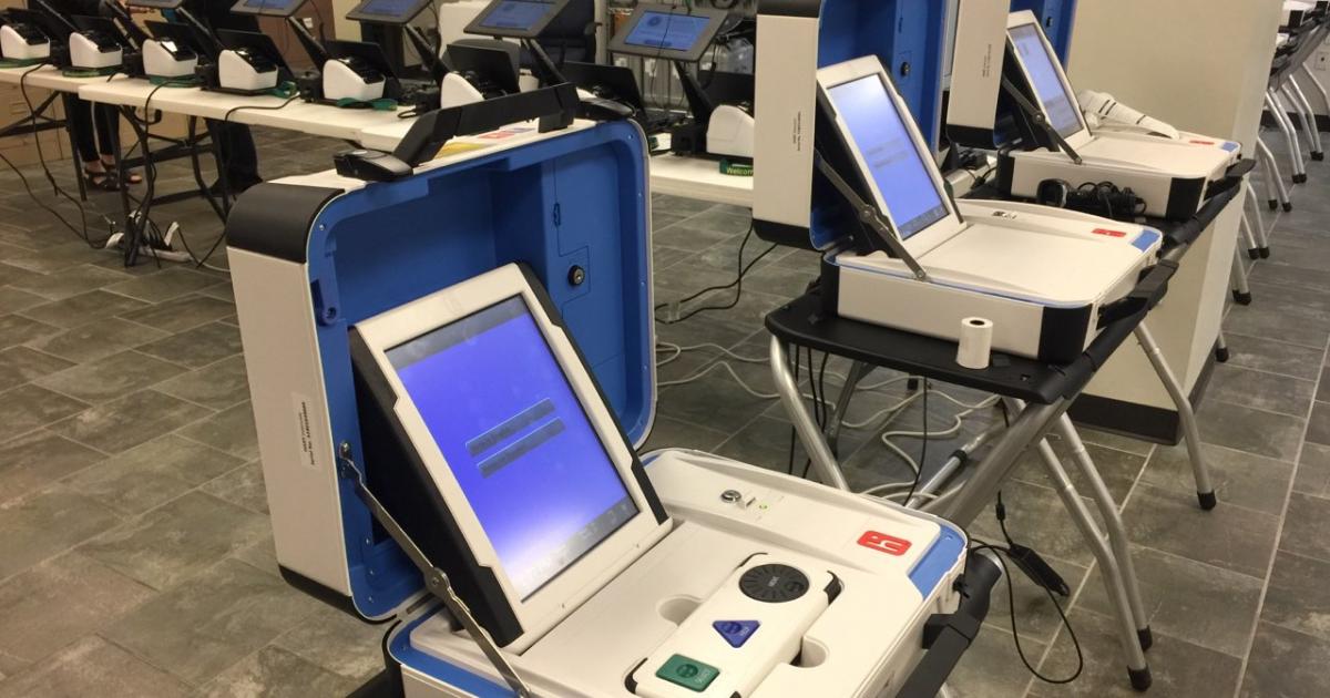 WATCH: Tom Green County Showcases All New Voting Machines