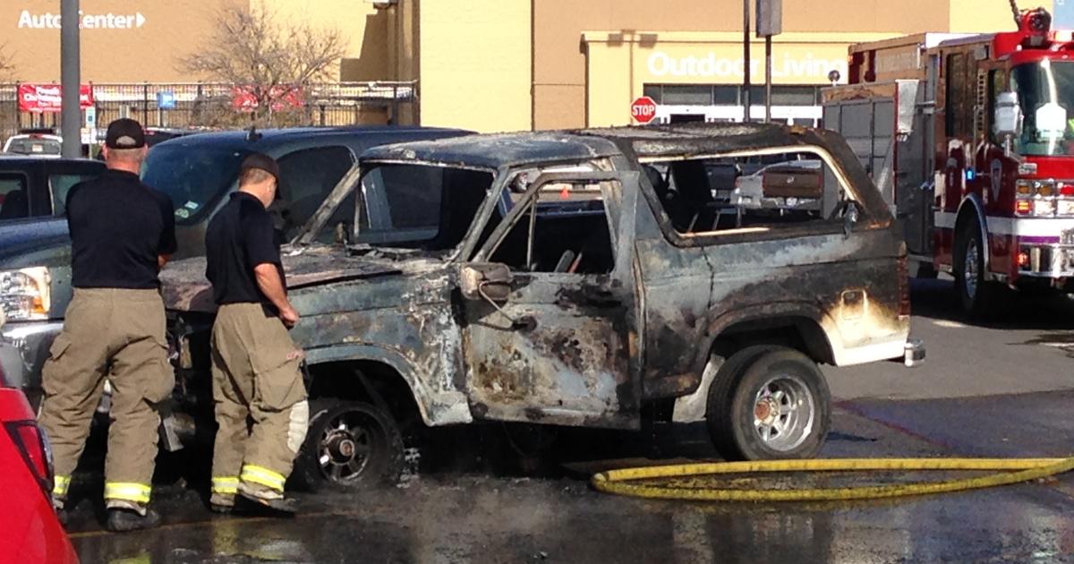Attention Walmart Shoppers: Your Truck is on Fire