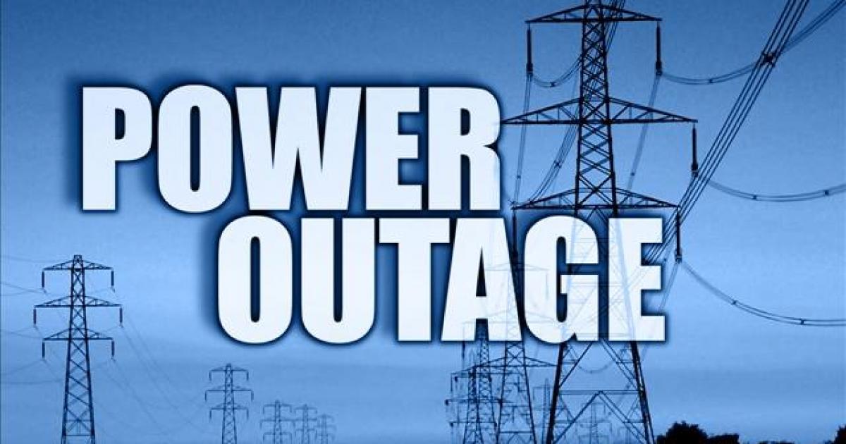 Utility Crews Working on Widespread Power Outage