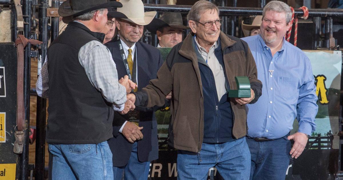 San Angelo Rodeo Honors Richard Mayer With the 2018 Gold Spur Award