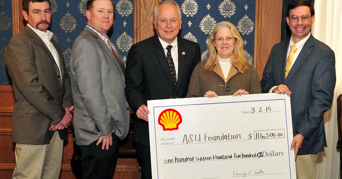 Shell Donates Over $100k to Fund ASU Research Project