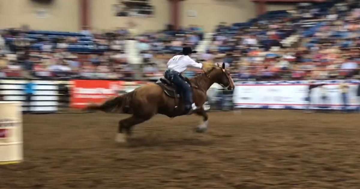 She's New and in Her Groove at the 2018 San Angelo Rodeo