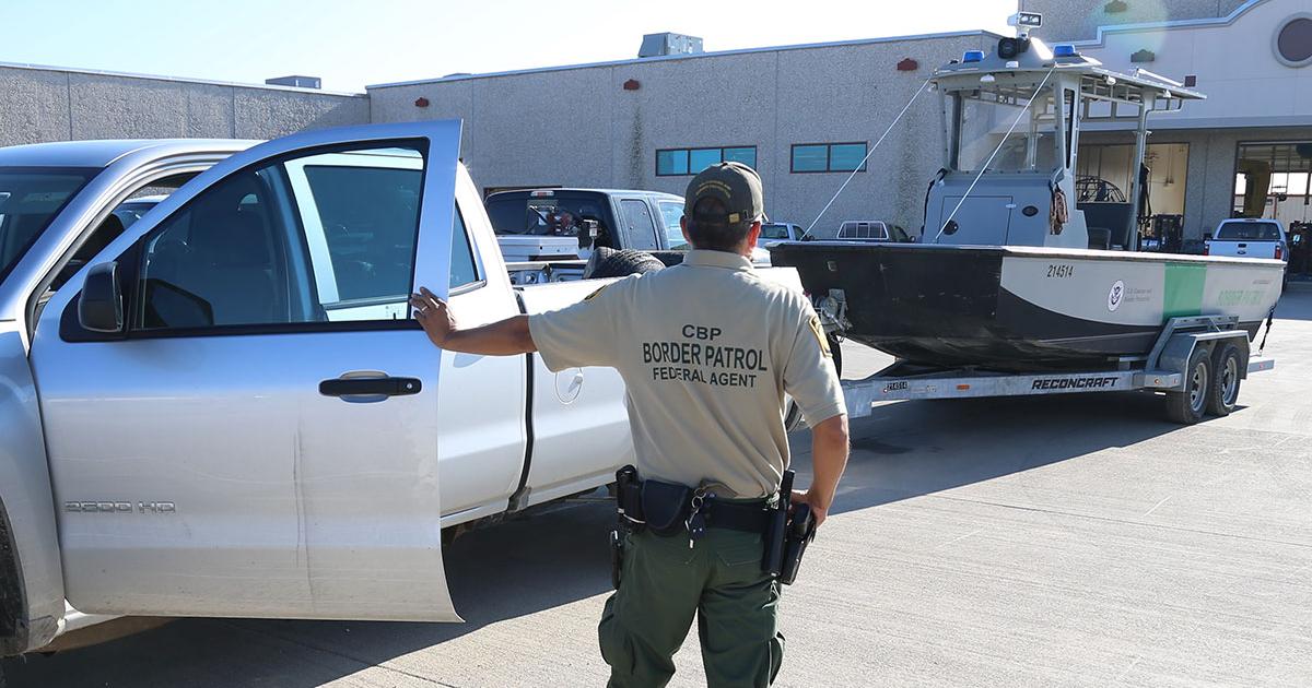 Del Rio Sector Marine Unit Saves Man from Rio Grande River