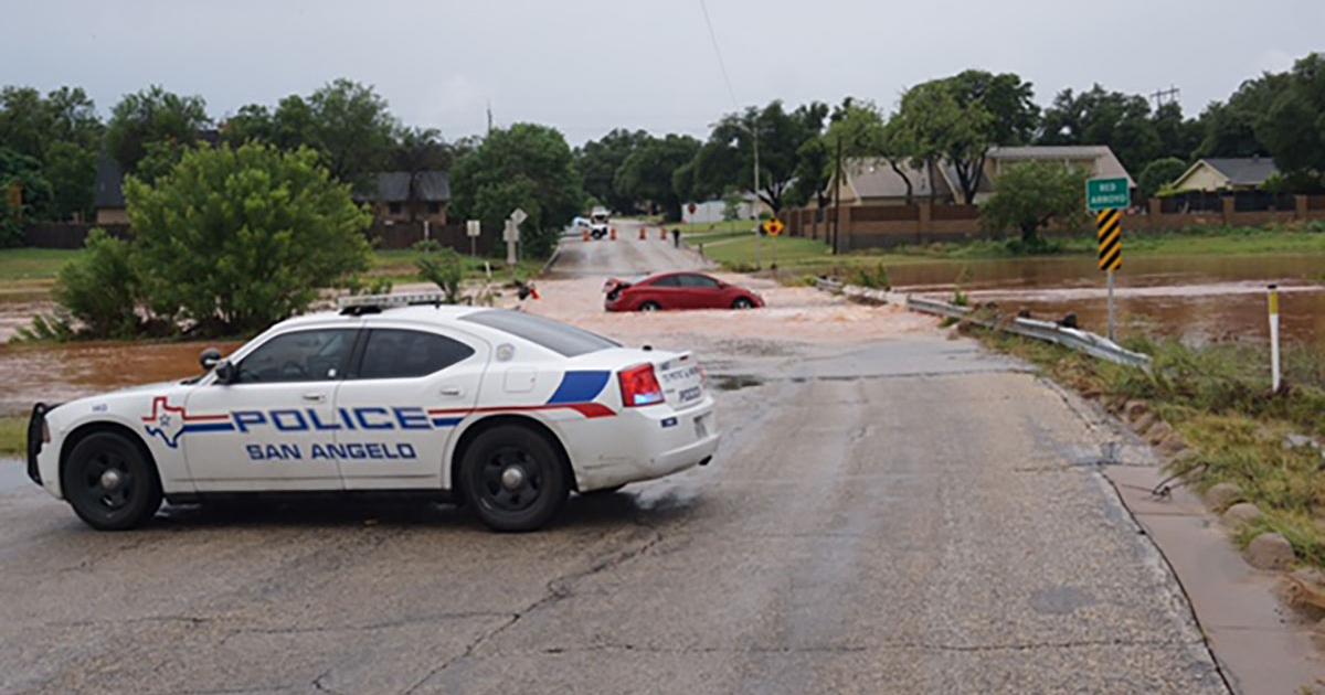 San Angelo Under Flood Advisory