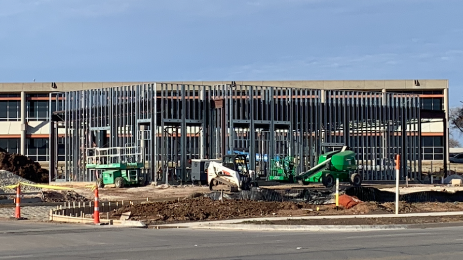 Texas Burger Construction Progressing