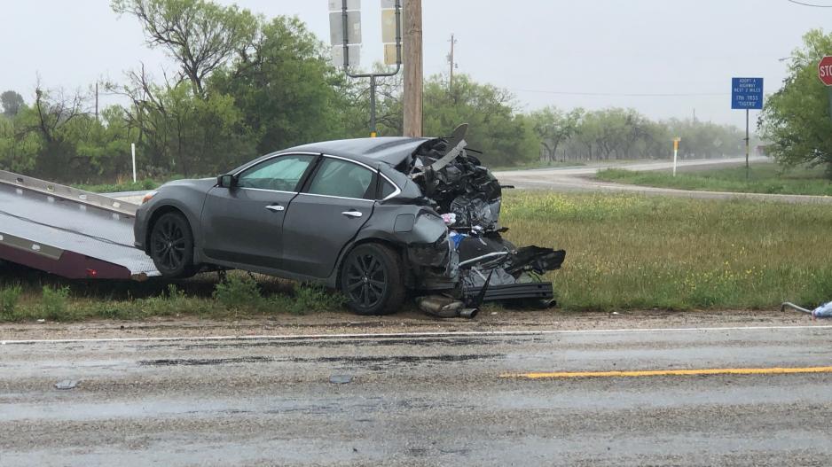 WATCH: Pregnant Driver Injured in Scary High Speed Crash