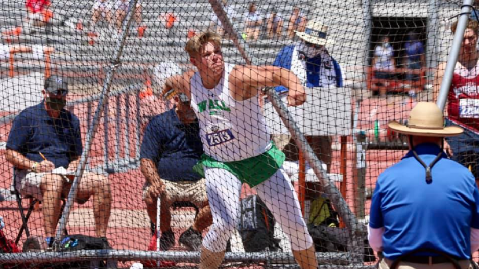 Wall's Baylor Bound Tate Williams Earns Silver Medal at State Track Meet