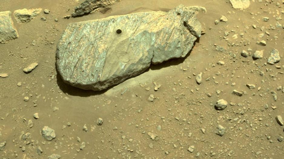 NASA Rover Successfully Drills into Martian Rock
