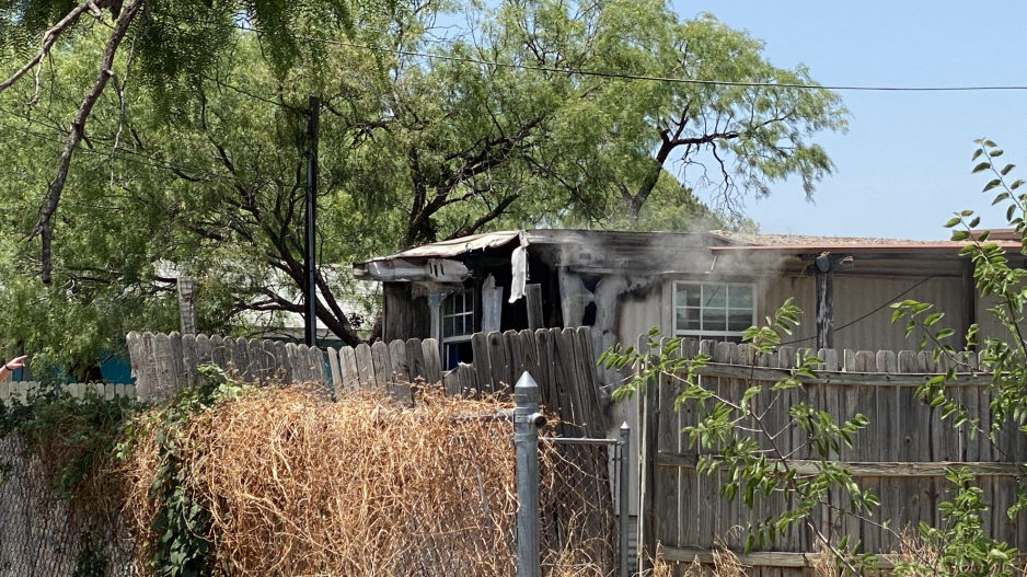 WATCH: North Side Mobile Home Burns Down
