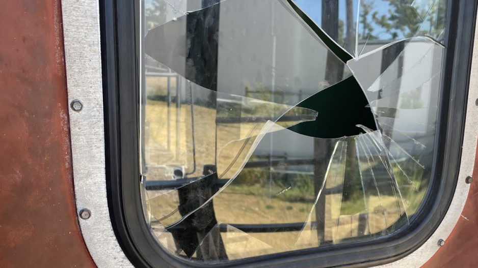 DERAILED: San Angelo Mini Caboose Severely Damaged in Hit-and-run Crash ...