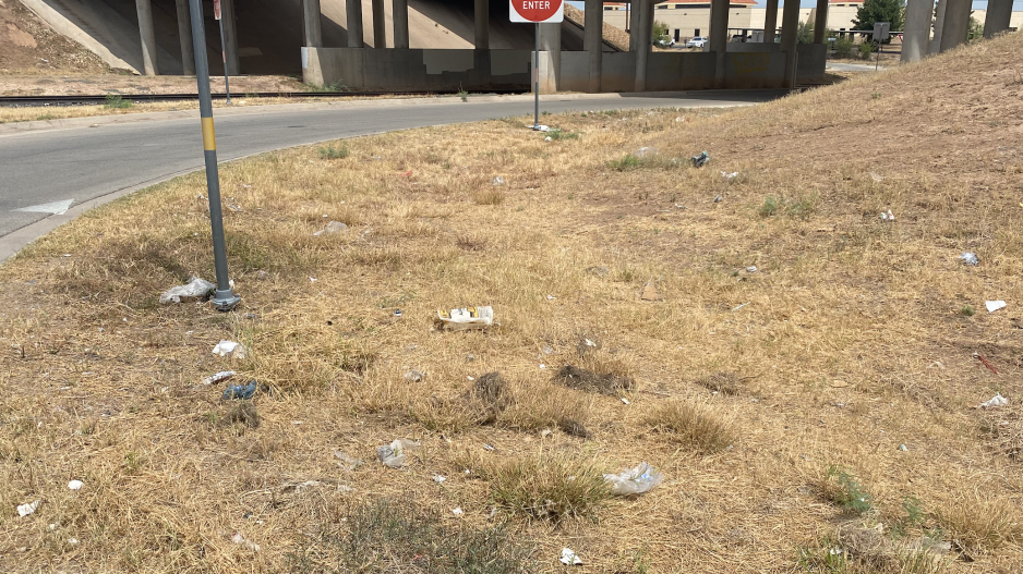 Trash Build up Along Loop 306 Concerns Residents