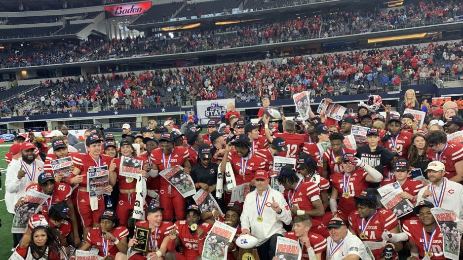 Carthage Rolls Over Wimberley for 9th State Title