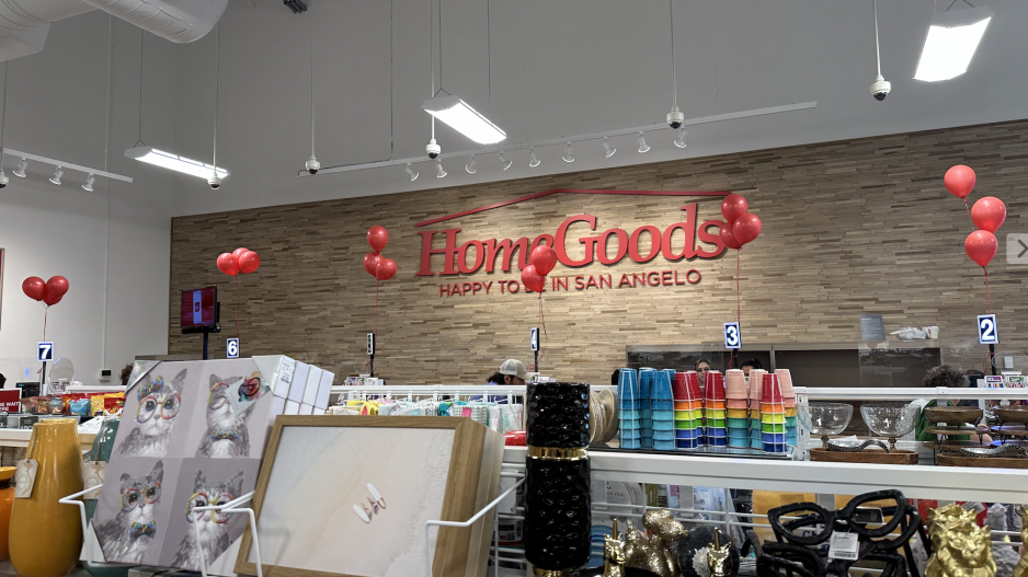 HomeGoods Officially Opens in San Angelo
