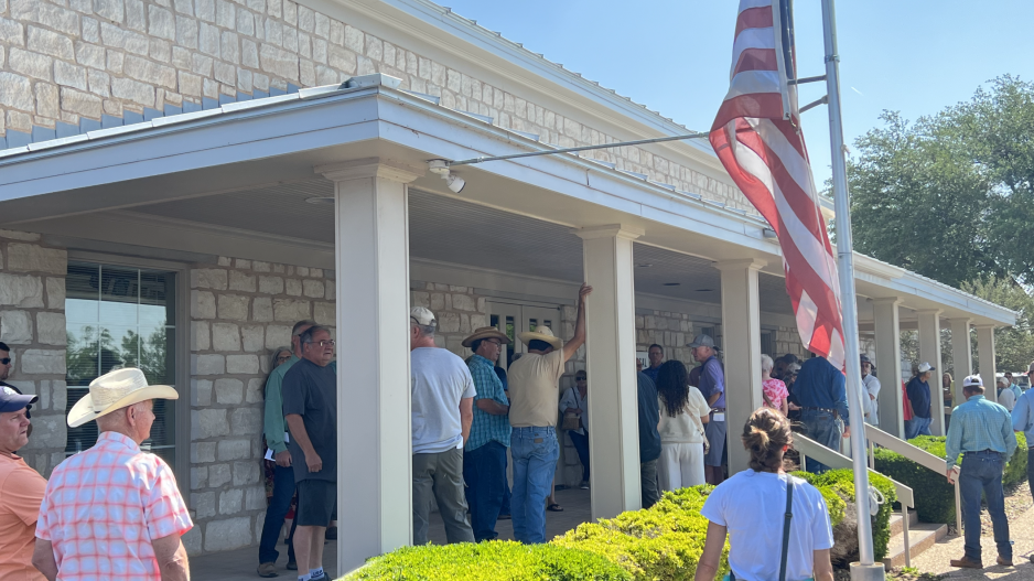 Crowds of Angry Property Owners Storm the Local Appraisal District Office