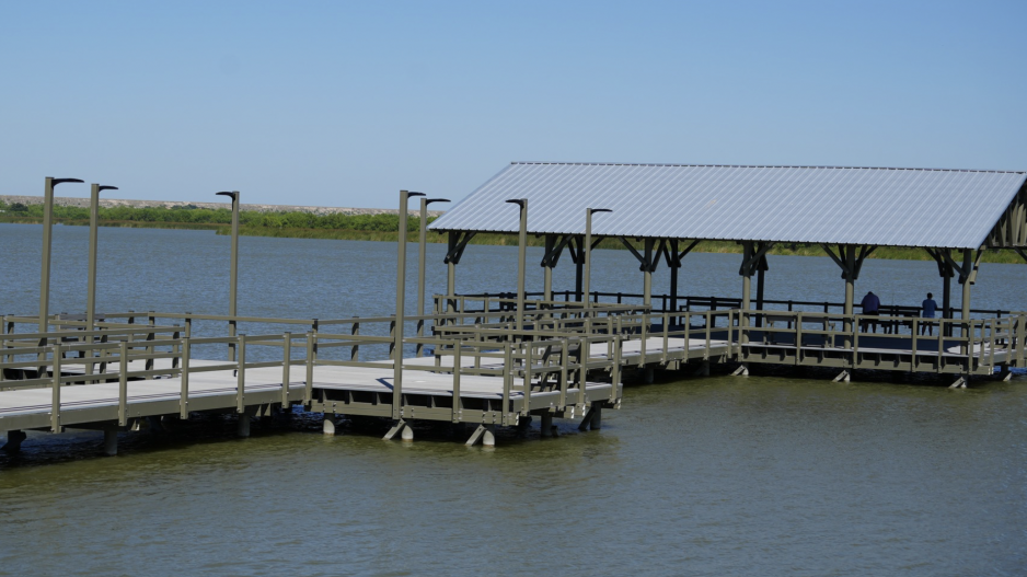 New Pier at Lake Nasworthy is Really Open Now